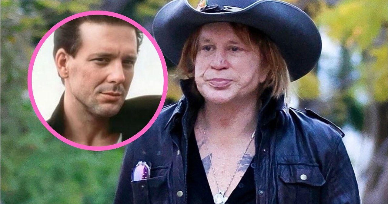 Mickey Rourke nie przypomina siebie sprzed lat. Kiedyś był prawdziwym ...
