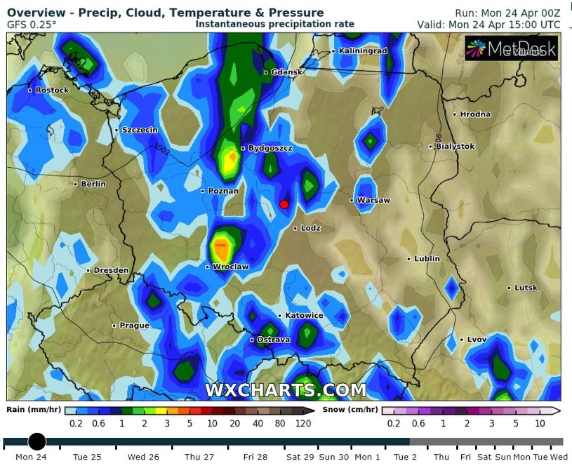 Pogoda a prognoza pogody. Najbliższe dni chłodniejsze. Mogą być ...