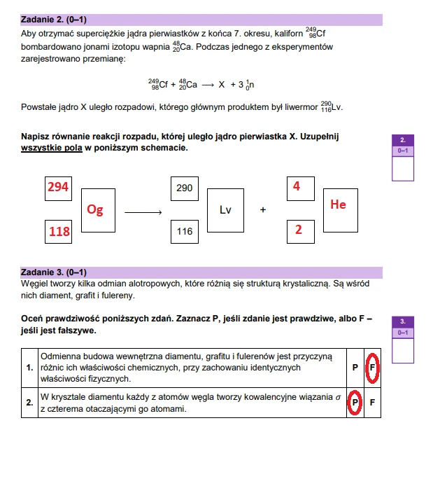 Matura 2023: Chemia arkusz CKE i odpowiedzi, poziom rozszerzony - Wydarzenia w INTERIA.PL