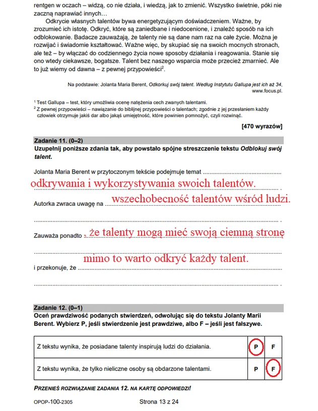 Egzamin ósmoklasisty 2023: Polski, zobacz arkusze CKE i odpowiedzi - Wydarzenia w INTERIA.PL