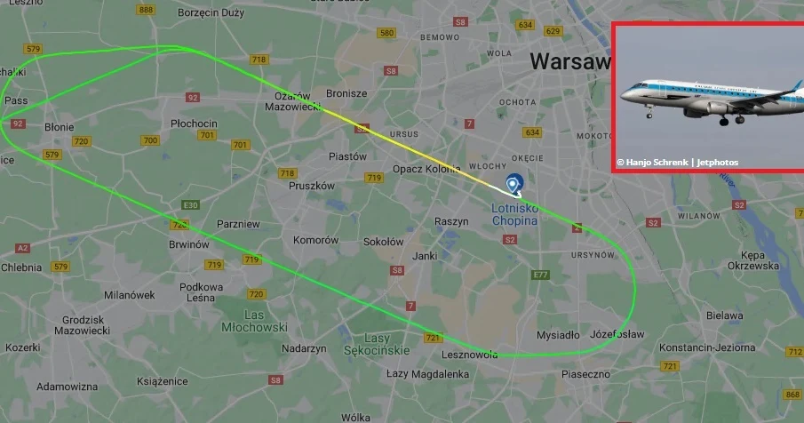 Lotnisko Chopina: Samolot PLL LOT odszedł na drugi krąg. "Kwestie bezpieczeństwa" - Wydarzenia w ...
