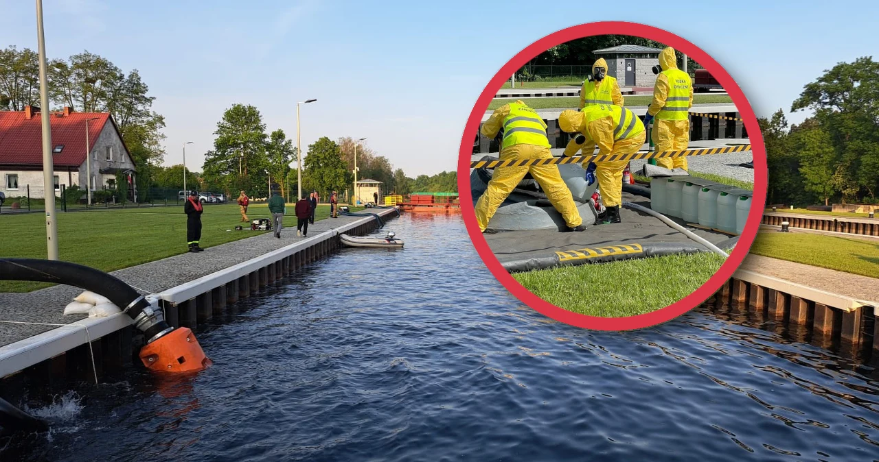 Złote algi znikną z Odry? Do Kanału Gliwickiego wlano specjalny ...