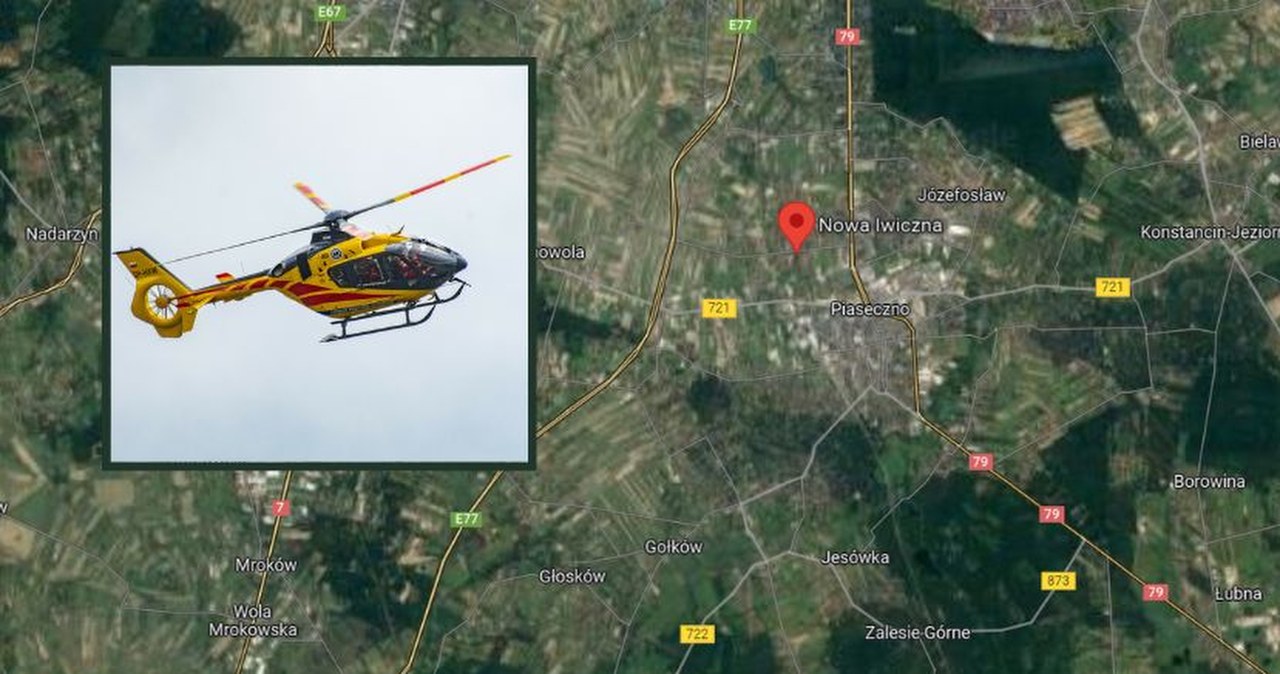 Nowa Iwiczna: Trzylatek wypadł z okna. Na miejscu lądował śmigłowiec ...