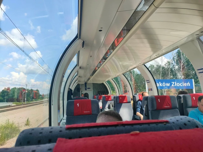 Wagon panoramiczny w PKP Intercity. IC Porta Moravica. Ceny, jak kupić bilet - Wydarzenia w ...