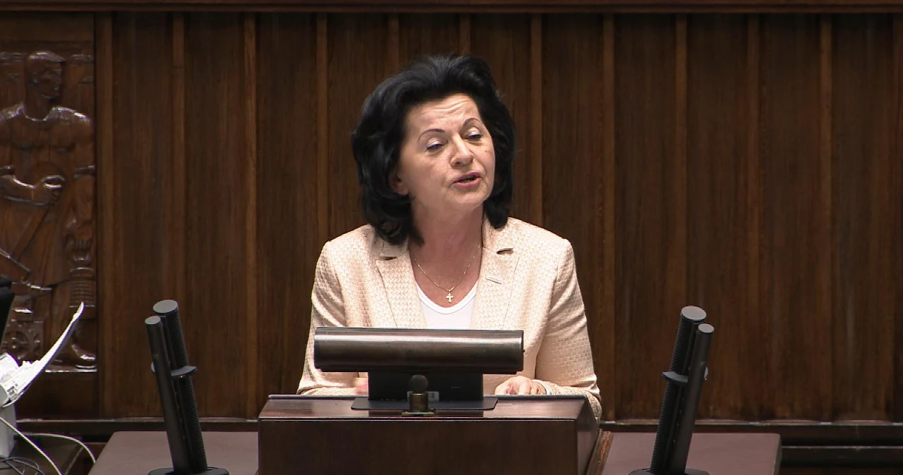 Wystąpienie posłanki PiS Anny Paluch przerwane. "Oddaj mieszkanie ...