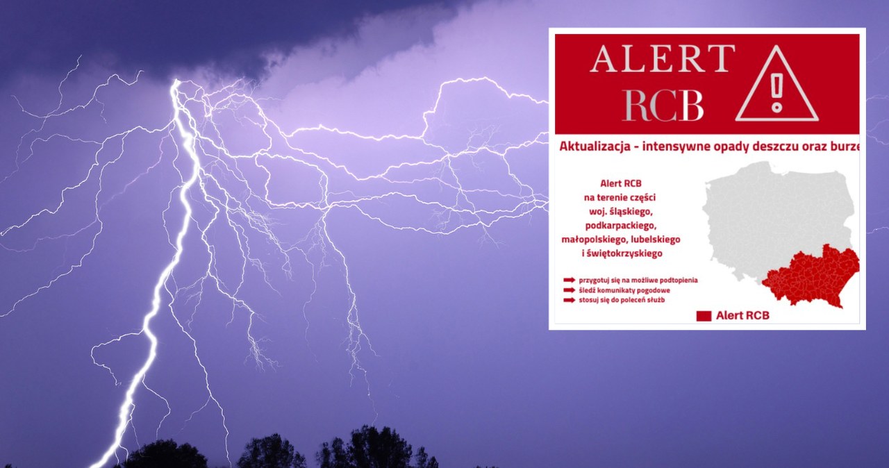 Rozesłano alerty RCB. Nadchodzą burze i intensywne opady deszczu - Kobieta w INTERIA.PL