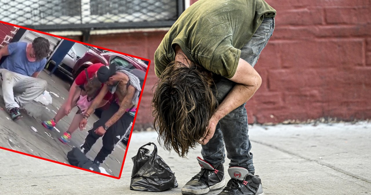 Fentanyl. Plaga "zombie" na ulicach Ameryki. Sceny jak z apokalipsy ...