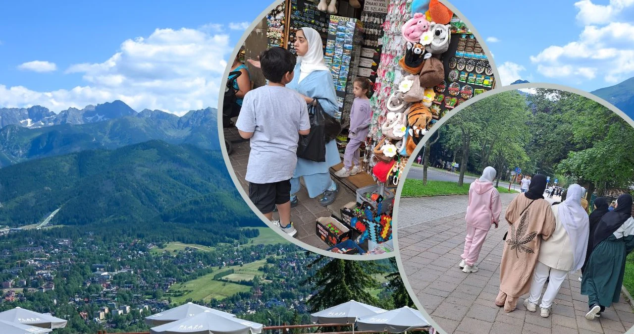 Arabscy turyści w Zakopanem. Jeden produkt wywożą całymi kartonami ...