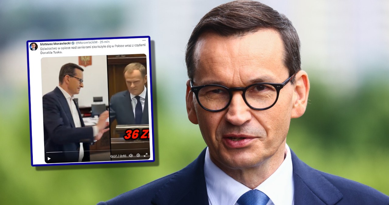 Morawiecki kontra Tusk. Premier publikuje film i pisze o "dziadostwie" - Wydarzenia w INTERIA.PL