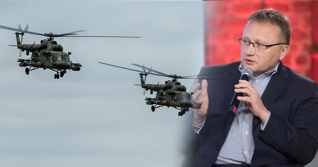 Białowieża. Śmigłowce z Białorusi nad Polską. Marek Budzisz ...