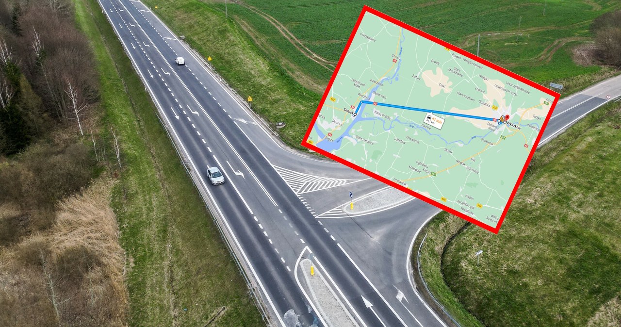 26 km i ani jednego zakrętu. To najdłuższa prosta droga w Polsce - Motoryzacja w INTERIA.PL