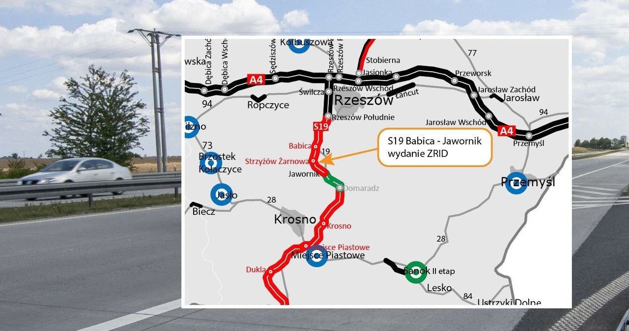 Odcinek S19 Babica - Jawornik. Wojewoda wydał decyzję ZRID - Motoryzacja w INTERIA.PL