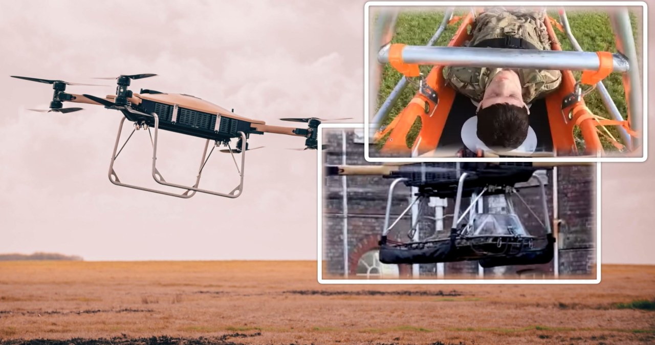 Potężne drony dla Ukrainy. Malloy T400 unosi w pełni uzbrojonego ...