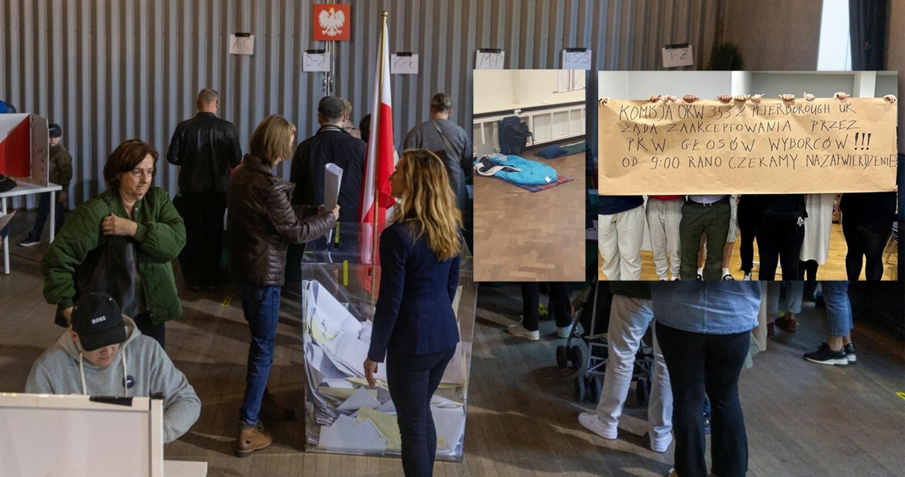 Wybory 2023. Skandal w zagranicznych komisjach. Ludzie nie spali dwie doby - Wydarzenia w INTERIA.PL