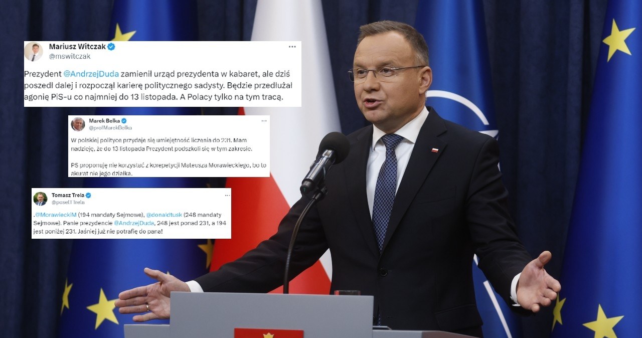 Wybory. Andrzej Duda zdecydował. "Dramat" - Wydarzenia w INTERIA.PL