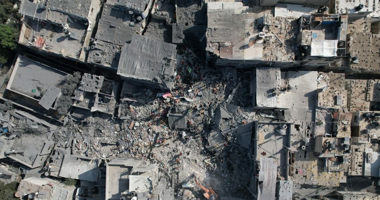 Wojna w Izraelu. Strefa Gazy: Zbadali zdjęcia satelitarne. Naukowcy nie ...