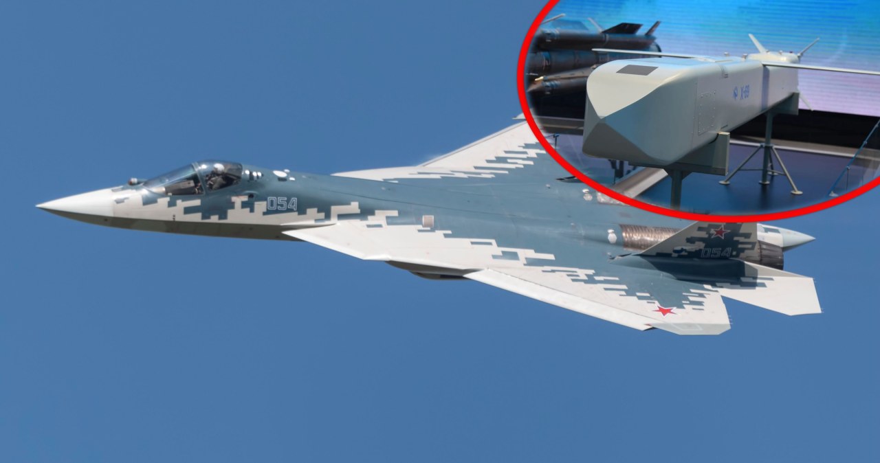 Koniec oszczędzania. Rosja intensyfikuje wykorzystanie Su-57 w Ukrainie