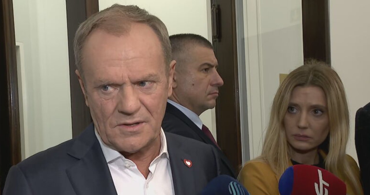 Pierwsze posiedzenie Sejmu. Donald Tusk po wyborze członków KRS - Wydarzenia w INTERIA.PL
