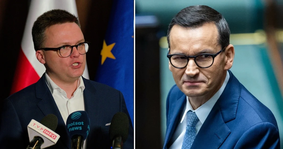 Premier Mateusz Morawiecki: Marszałek Hołownia zaoferował nam dintojrę - Wydarzenia w INTERIA.PL