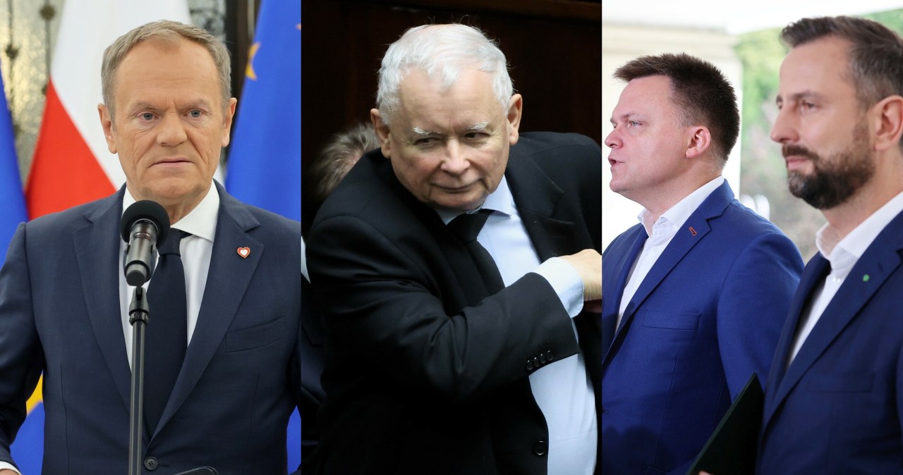 Kto dzisiaj wygrałby wybory? Nowy sondaż CBOS - Wydarzenia w INTERIA.PL