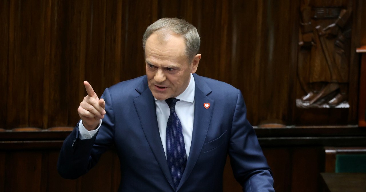Donald Tusk. Pierwsze przemówienie w Sejmie: To naprawdę wspaniały dzień - Wydarzenia w INTERIA.PL