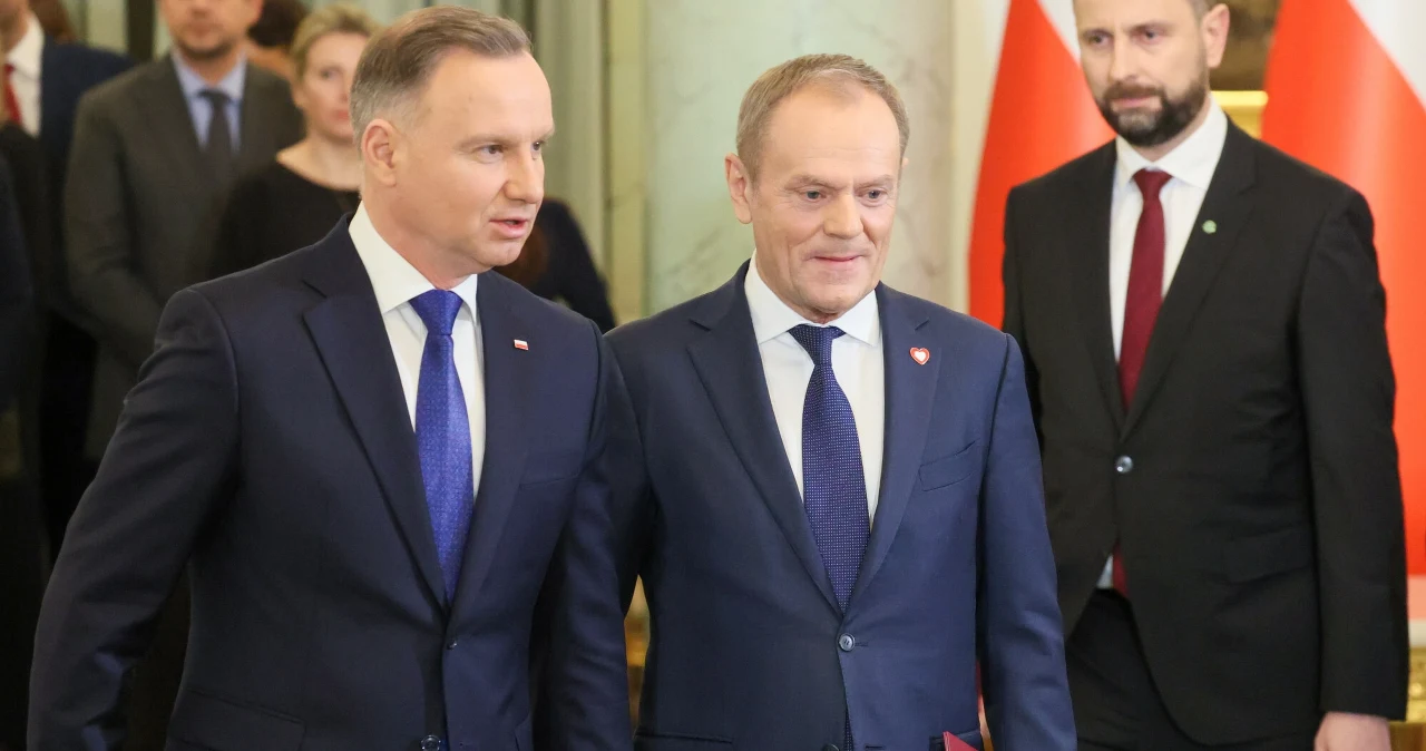 Andrzej Duda kontra Donald Tusk. Cezary Michalski - nowy felieton - Wydarzenia w INTERIA.PL