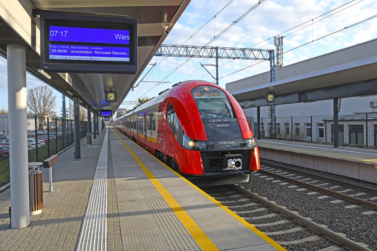 Weekendowe zmiany w kursowaniu pociągów SKM - RMF 24