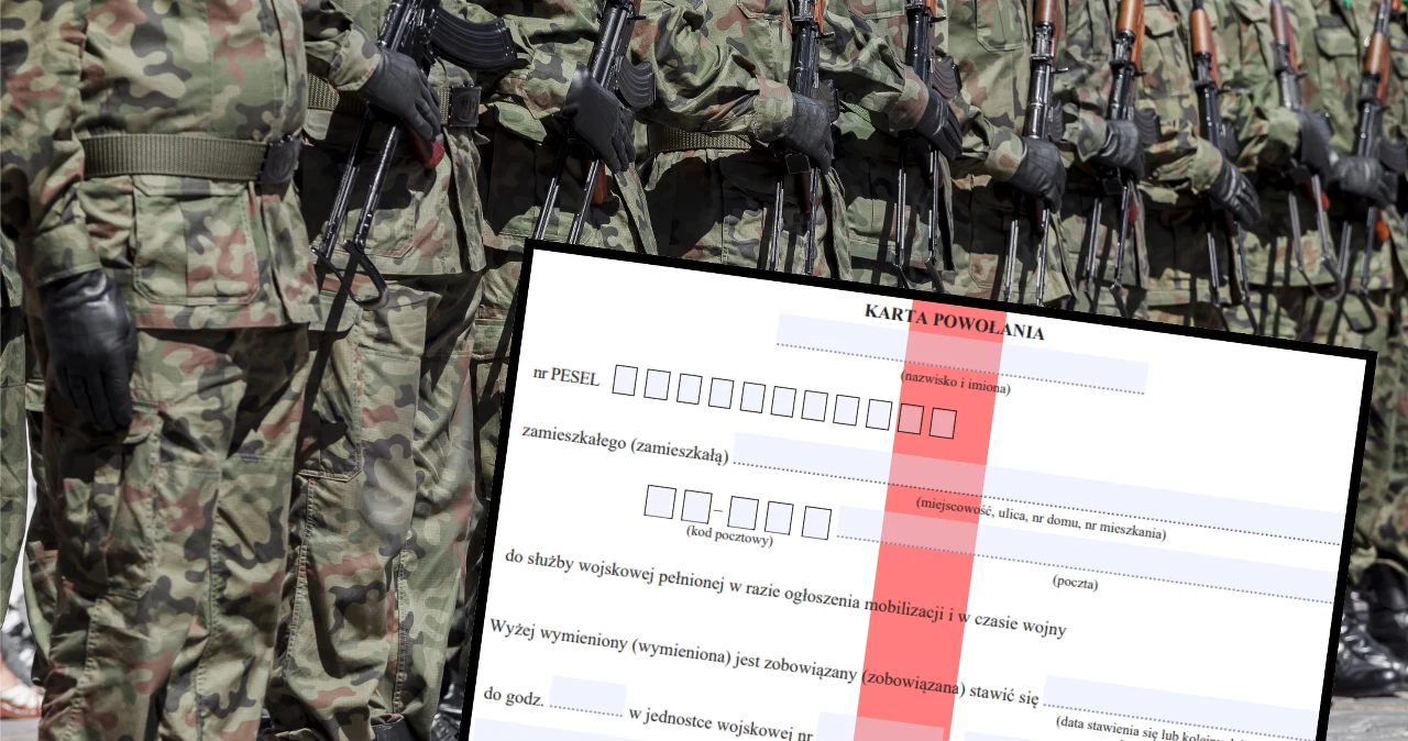 Karta powołania do wojska zmieniona. Jest nowy wzór dokumentu - Wydarzenia w INTERIA.PL