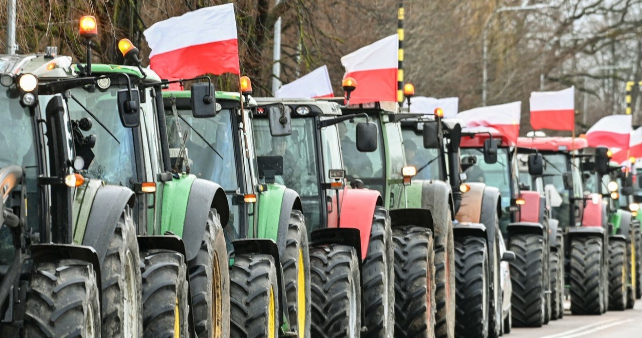 Protest rolników w całym kraju. Blokady granic, tysiąc traktorów w ...