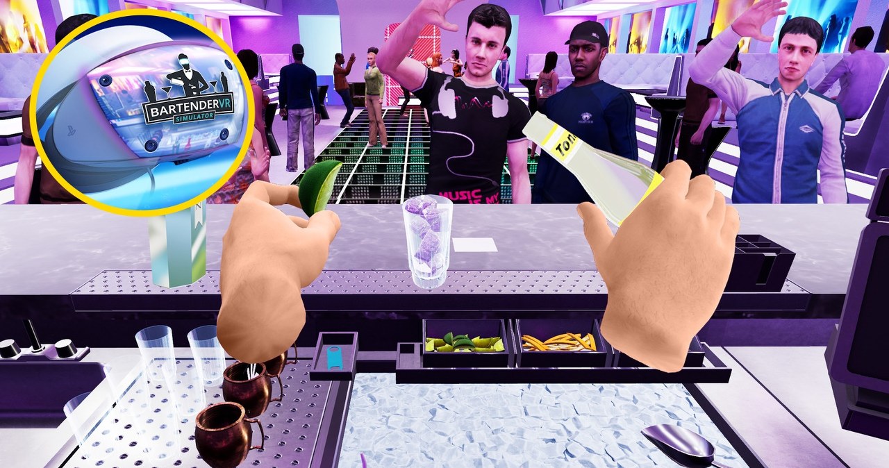 Bartender VR Simulator: Użytkownicy platformy PS VR2 mogą zacząć ...