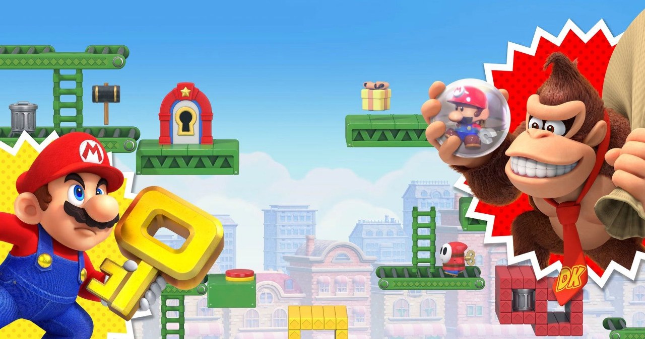 Mario vs. Donkey Kong – recenzja. Platformówka w starym, dobrym stylu ...