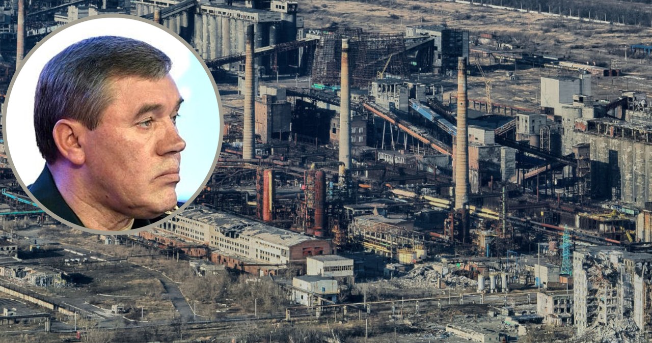 Rosja. Walerij Gierasimow na froncie, wręczył odznaczenia za Awdijiwkę ...