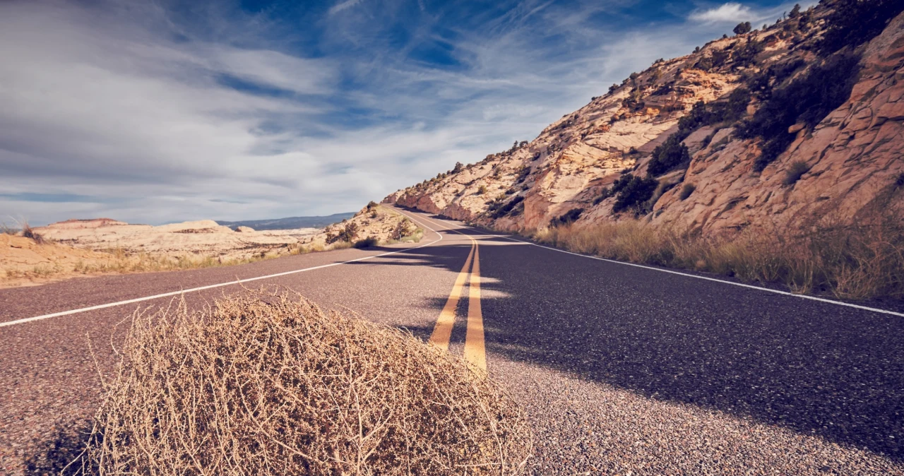 Pogoda jak z westernu. Amerykańskie miasto zasypali biegacze ...