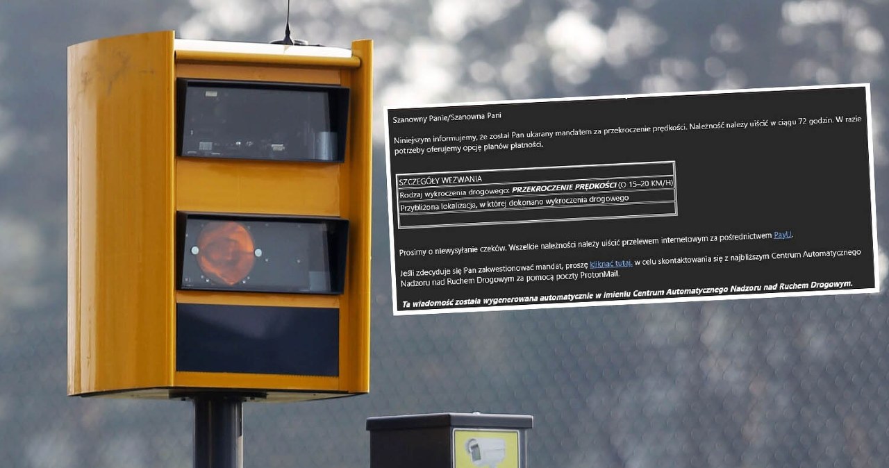 Nowa metoda oszustwa „na fotoradar”. GITD radzi jak się przed nią ...