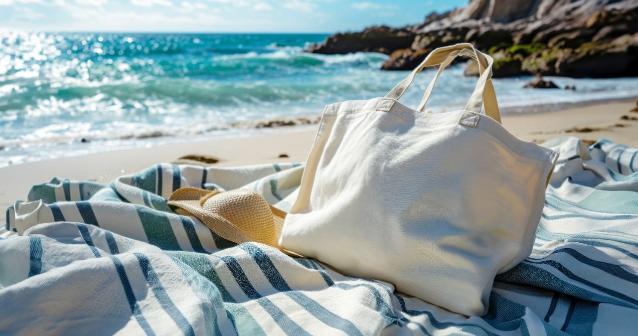 Ta torebka z H&M to prawdziwy hit! Podbije zarówno miasto, jak i plaże! - Taniomam w INTERIA.PL