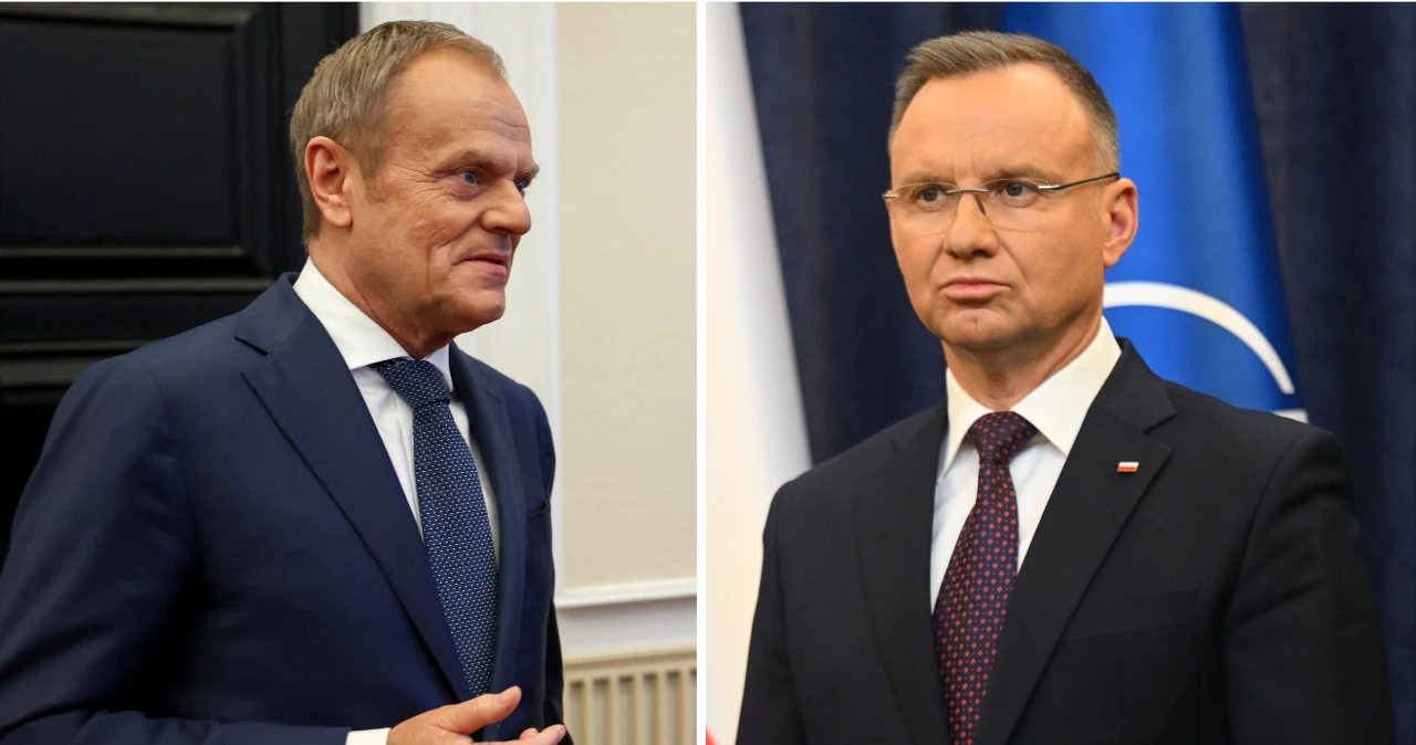 Andrzej Duda a Donald Tusk. Będzie spotkanie premiera z prezydentem - Wydarzenia w INTERIA.PL