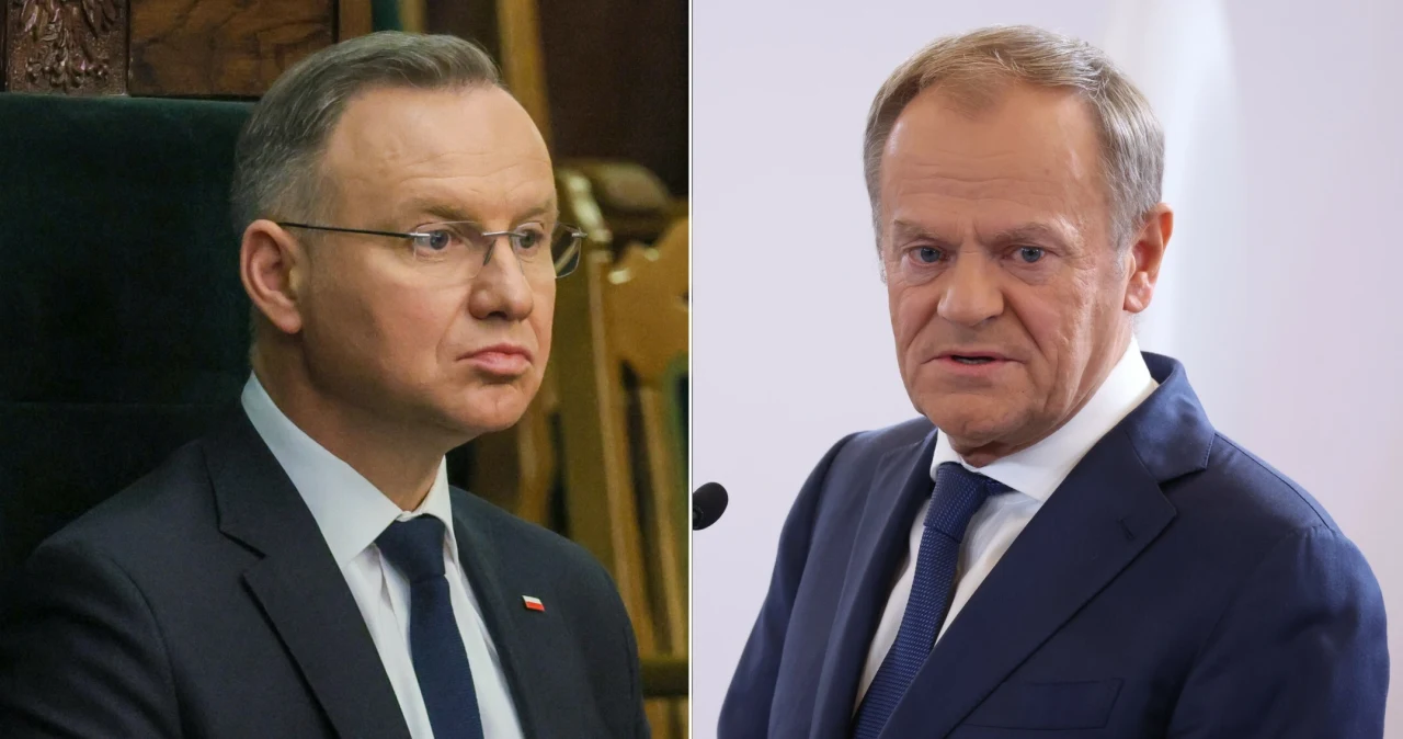 Andrzej Duda-Donald Tusk. Spotkanie 1 maja. Mowa m.in. o Nuclear Sharing - Wydarzenia w INTERIA.PL
