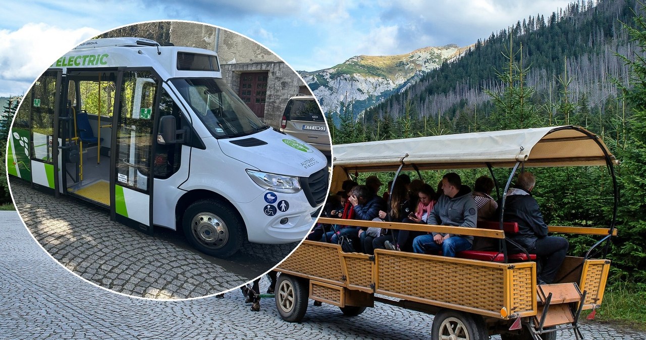 Taki bus będzie jeździł do Morskiego Oka. Minister pokazała zdjęcie ...