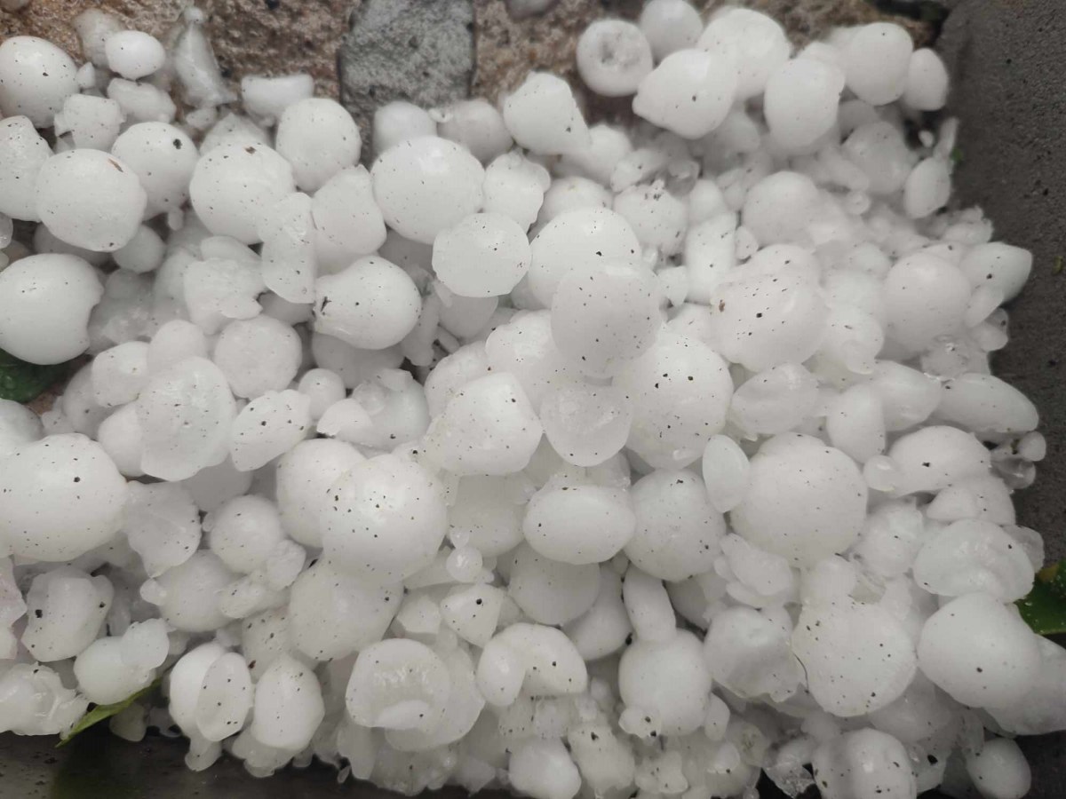 Potężne gradobicie na wschodzie Wielkopolski - RMF 24