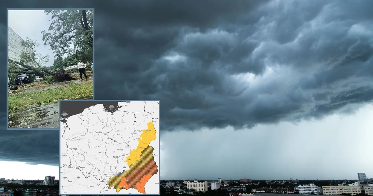 Burze nad Polską. Mielec po nawałnicy. Ponad 60 interwencji ...