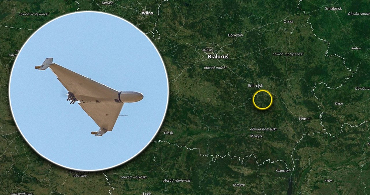 Wojna na Ukrainie dotknęła Białoruś. Wybuch w głębi kraju. Dron wtargnął w przestrzeń powietrzną ...