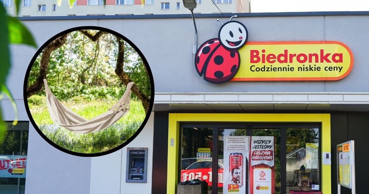 Hamak ogrodowy za grosze w Biedronce! Wakacyjna promocja robi ogromne wrażenie - Taniomam w ...