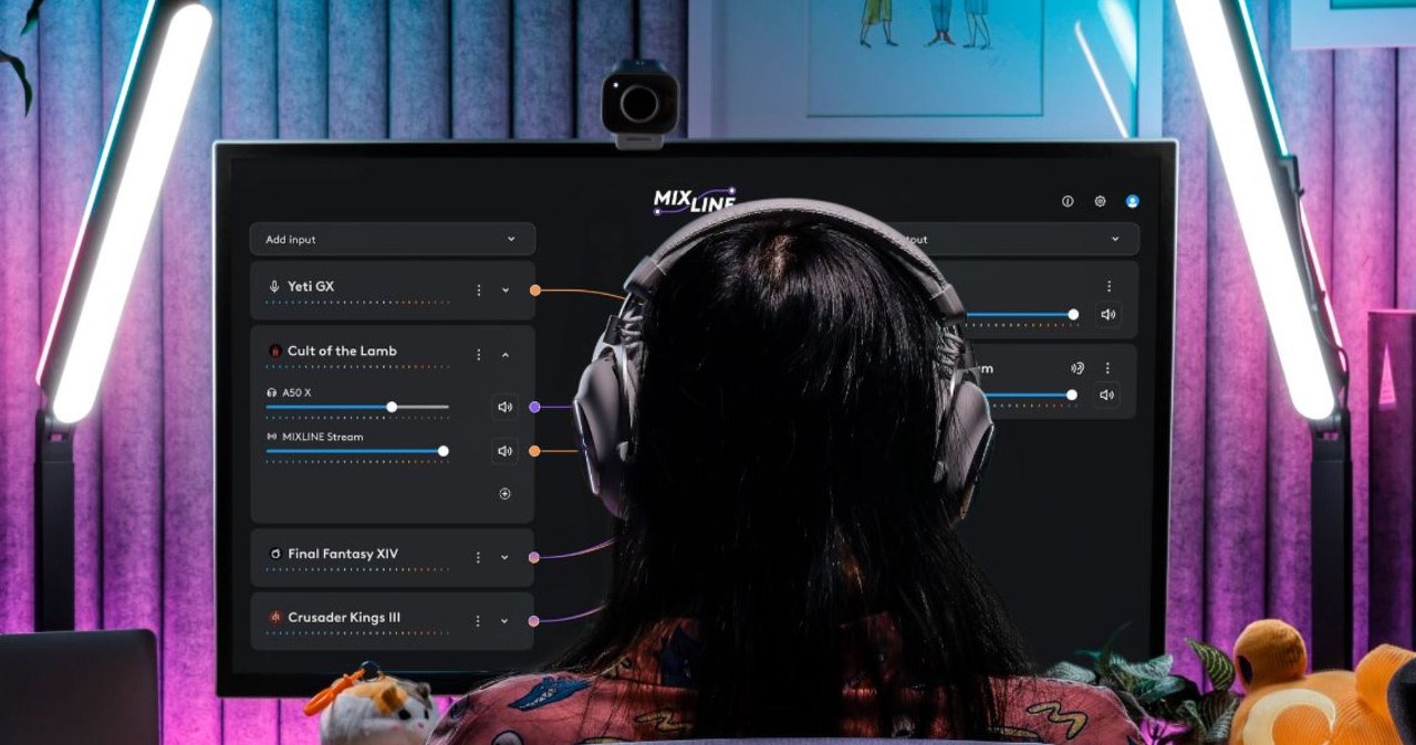 Logitech G prezentuje darmowe oprogramowanie Mixline - Gry w INTERIA.PL