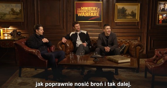 "Ministerstwo niebezpiecznych drani": Obsada o choreografii scen akcji ...