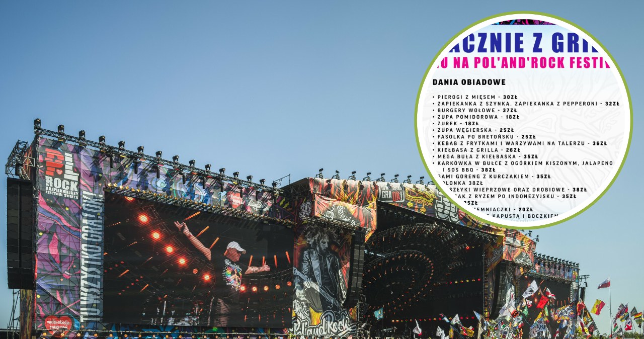 Ceny na PolandRock Festival. Ile kosztuje jedzenie na festiwalu? - Biznes w INTERIA.PL