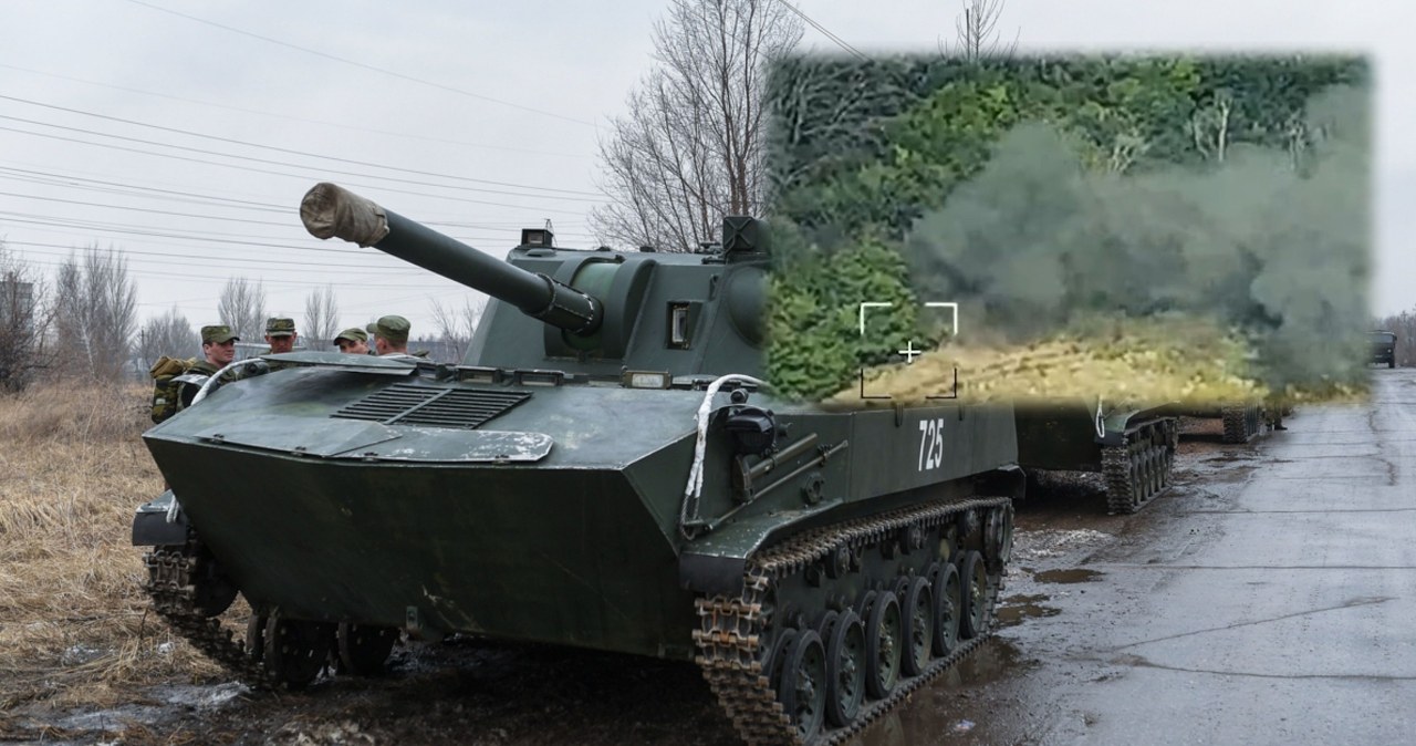 Starszych nie było? Ukraińcy dopadli kolejny rosyjski zabytek. To 2S9 ...