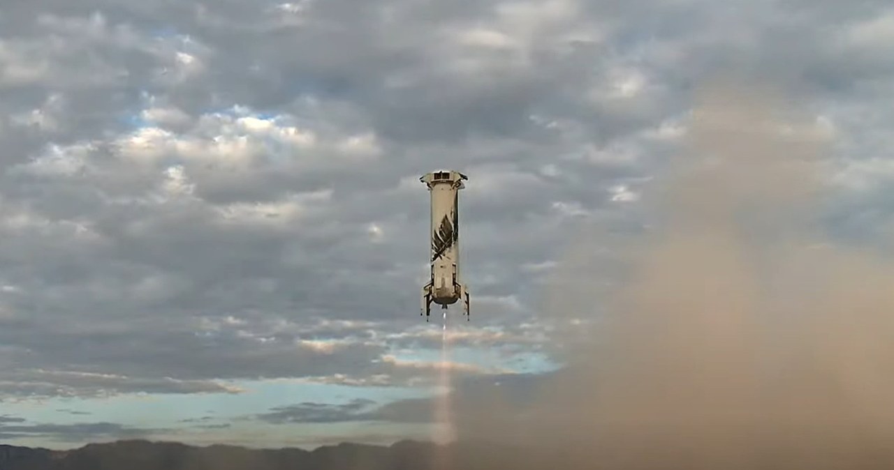 Blue Origin ustanowiło kolejny rekord. Najmłodsza kobieta za linią ...