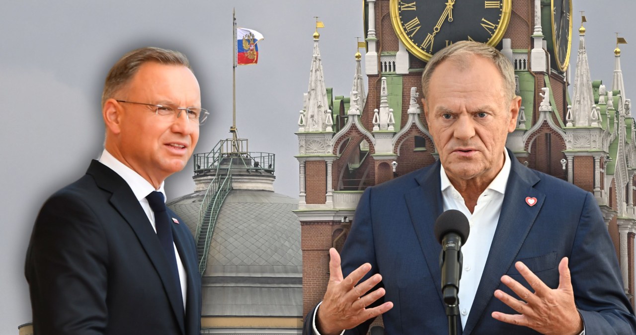 Donald Tusk a Andrzej Duda. Premier dosadnie o słowach prezydenta - Wydarzenia w INTERIA.PL