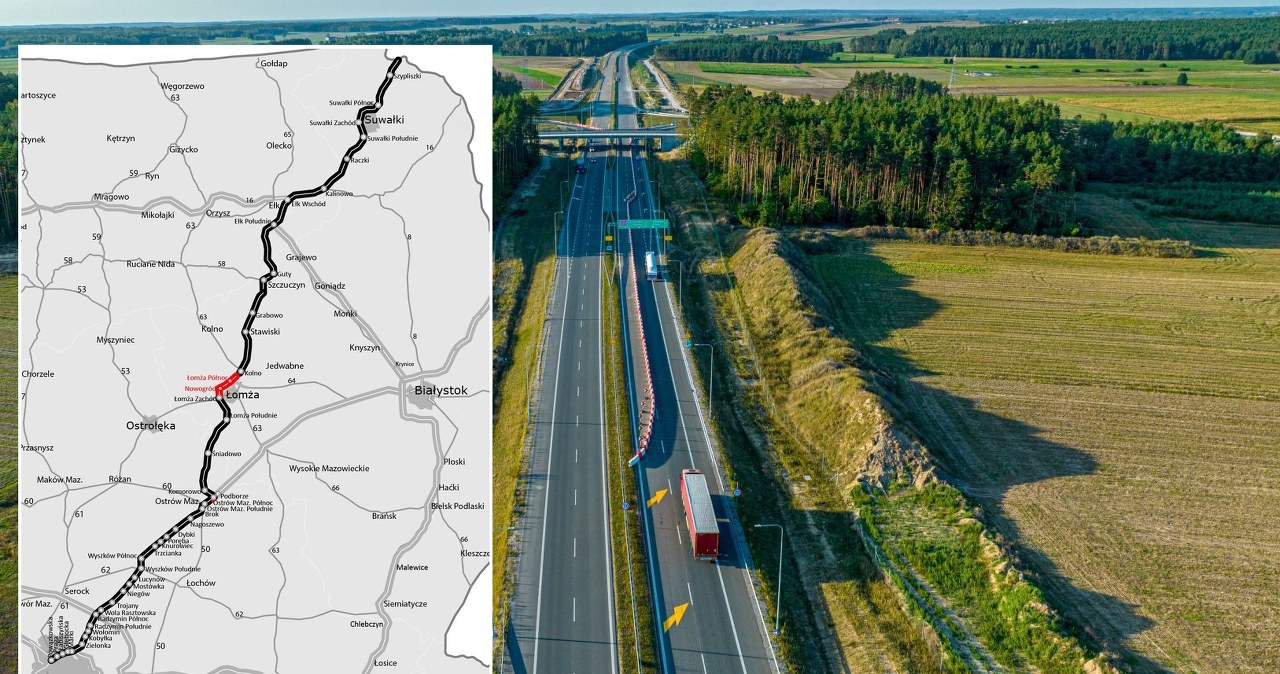 Budowa Via Baltica S61 w Polsce. Otwarcie obwodnicy Łomży - Motoryzacja ...