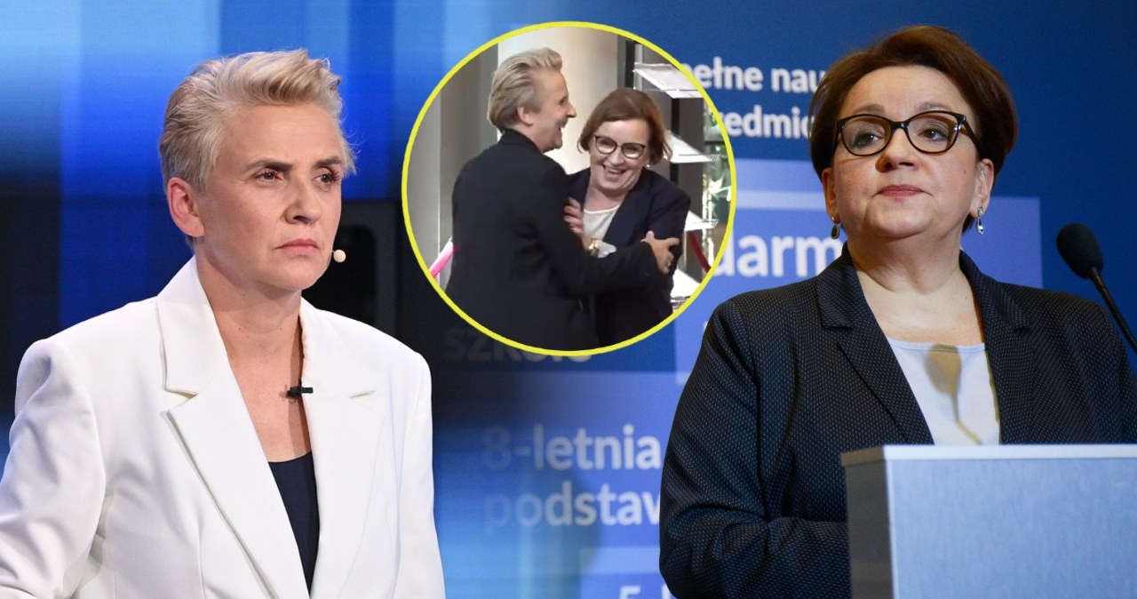 Joanna Scheuring-Wielgus i Anna Zalewska na nagraniu. "Tak, rozmawiamy ...